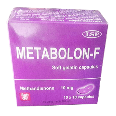 Metabolon-F [Methandienone 10mgl] 100 Tabs - LSP - Bullsteroids